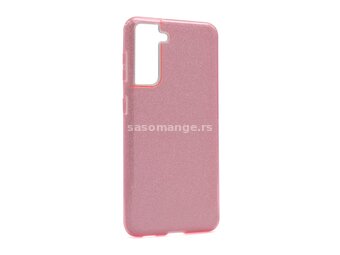 Futrola za Samsung S21 Plus 5G Glitter show yourself roza