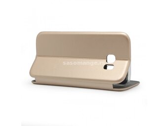 Futrola maska za Samsung Galaxy S7 Edge Teracell flip zlatna