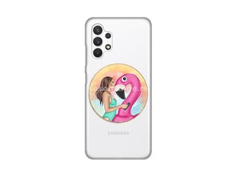 Futrola za Samsung Galaxy A32/4G PS poljubac flamingosu