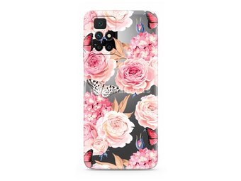 Futrola za Xiaomi Redmi 10/Prime/Note 11 4G pink-bele ruže