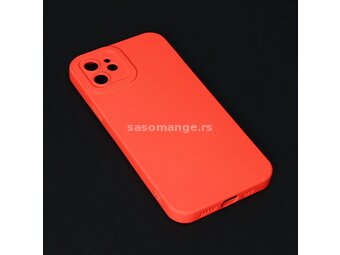 Futrola za iPhone 12/12 Pro leđa Silikon color - crvena