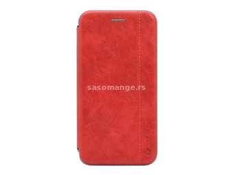 Futrola maska za Samsung Galaxy A72 Teracell Leather crvena