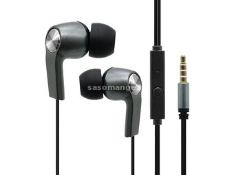 Slušalice (handsfree) univerzalne 3,5mm Ofia P36 crno-siva