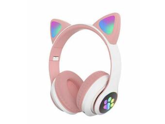Headset dečije slušalice - STN 28 - Roze