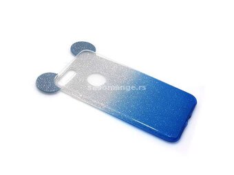 Futrola za iPhone 7 Plus/8 Plus Glitter mouse srebrno-plava