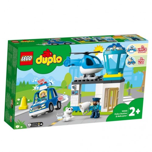 Policijska stanica i helikopter Lego Duplo Town