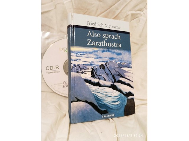 Also sprach Zarathustra - Friedrich Nietzsche +CD