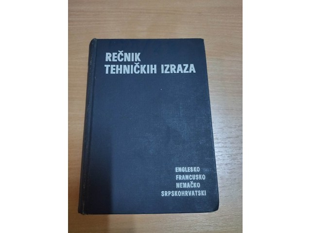 Rečnik tehničkih izraza 1 slika 1  6 pregleda   Rečnik