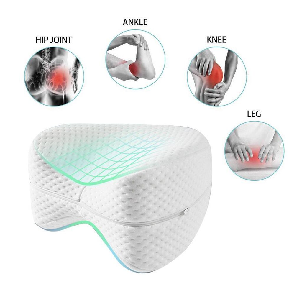 Ortopedski jastuk za noge ergonomskog dizajna Punjen memorijskom