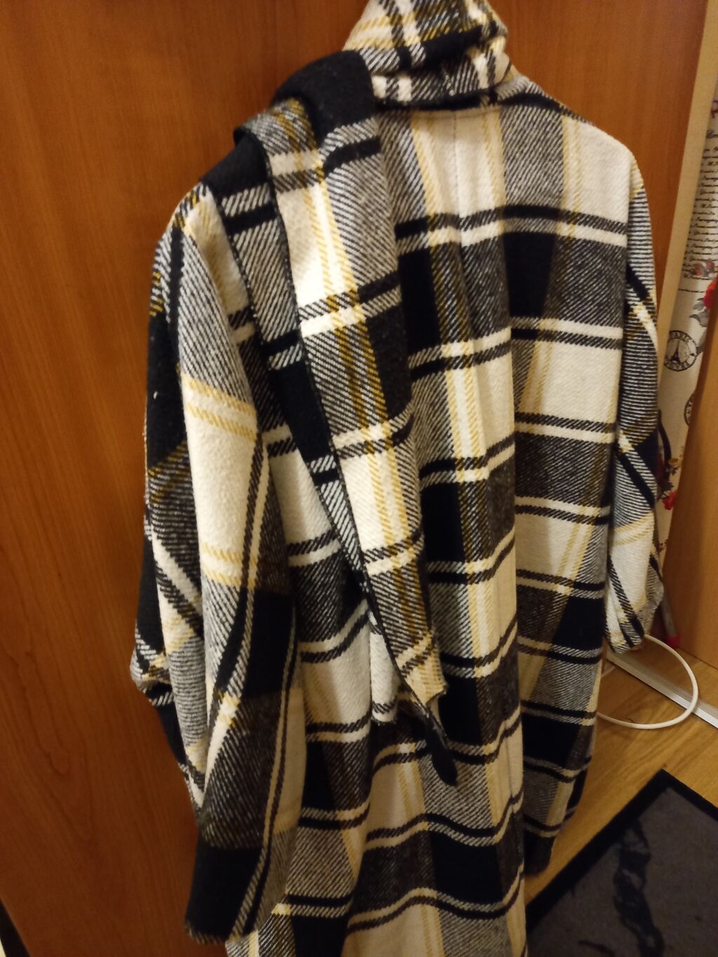 2XL (EU 44), Vuna, Na kopčanje, Karirani