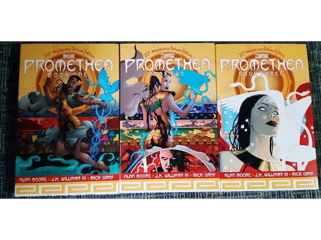 Promethea Deluxe Edition 1-3 (DC Comics) KOMPLET