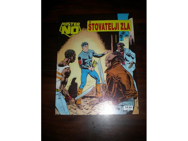 MISTER  NO  18 ŠTOVATELJI  ZLA* slobodna dalmacija