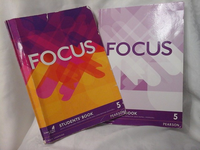 Focus 5 Pearson Sue Kay Daniel udžbenik i radna sveska
