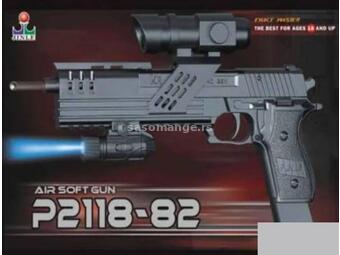 Pištolj na metkiće Airsoft gun P2118-82 - igračka pištolj na metkiće - Airsoft gun - Pištolj ig...