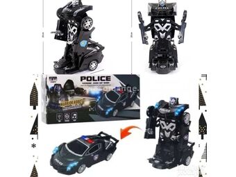 Policijski Auto Robot NOV Police Transformers NOVO SAMO 990 Dinara AKCIJA