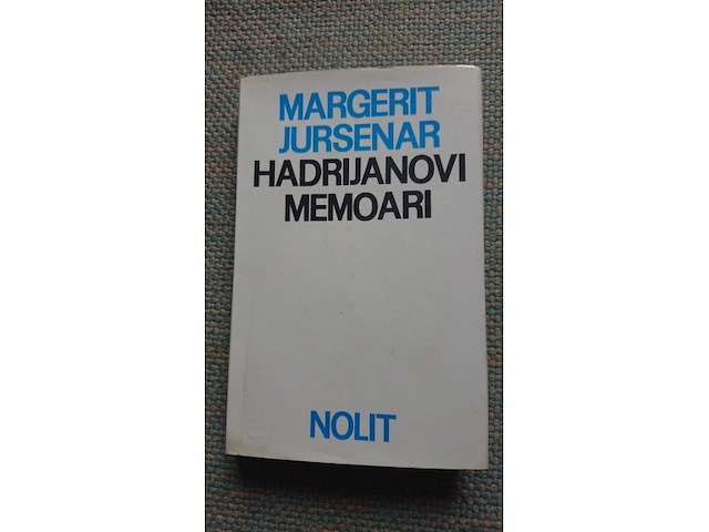 Margerit Jursenar Hadrijanovi memoari