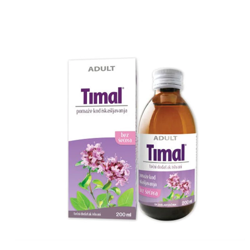 TIMAL SIRUP BEZ SECERA 200ML