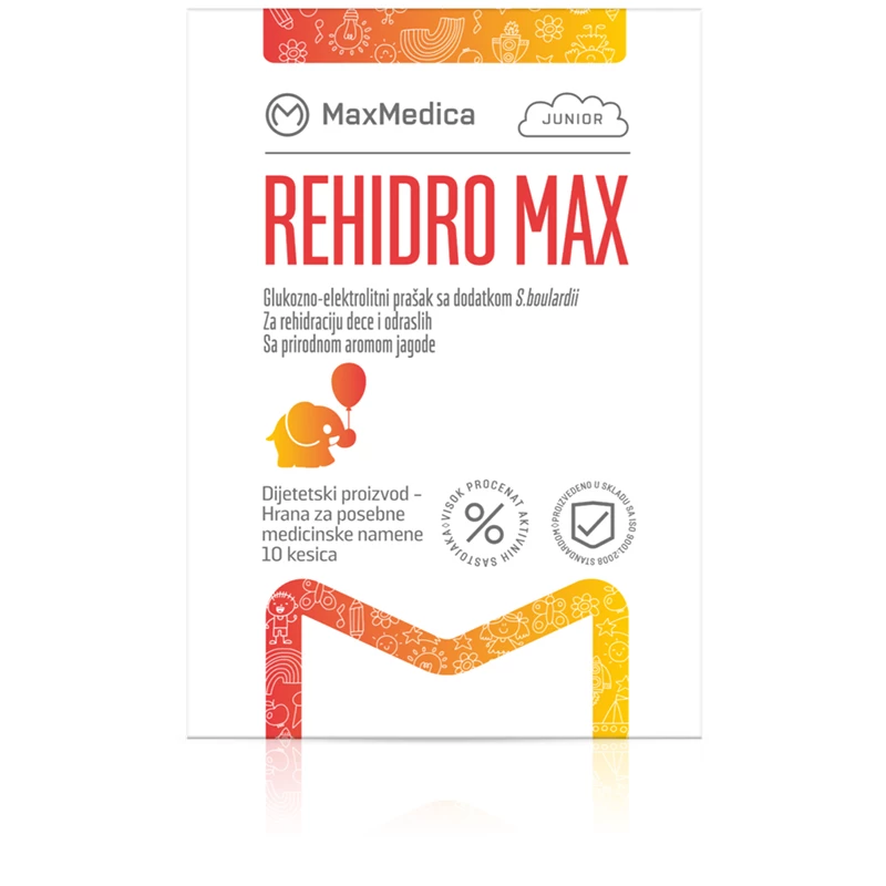 MAX MEDICA REHIDRO MAX KEICE 10X