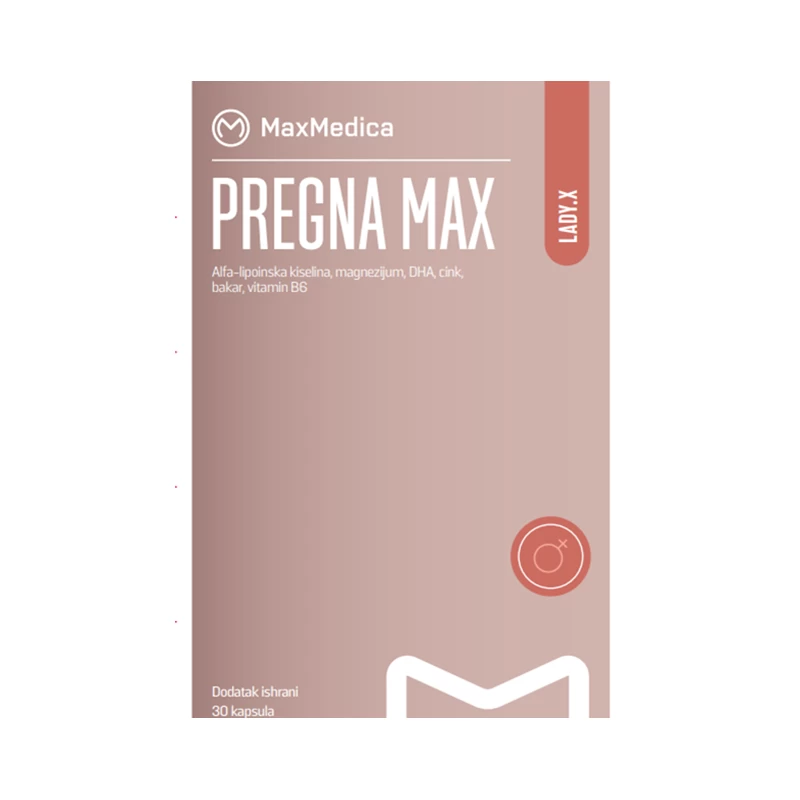 Max medica pregna max caps 30X