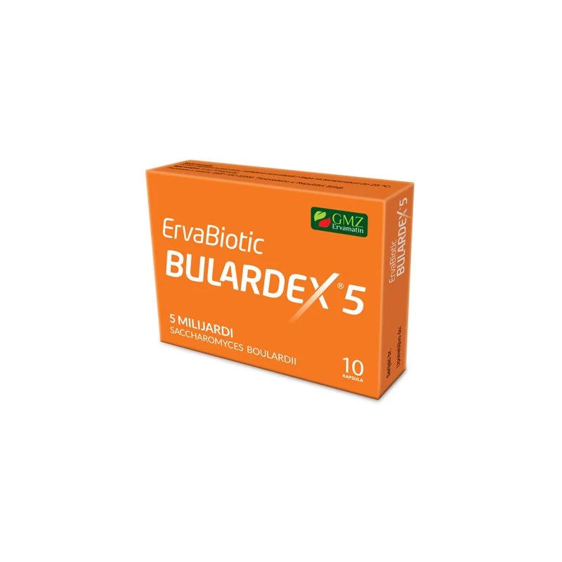 BULARDEX 5 ERVABIOTIC CAPS 10X