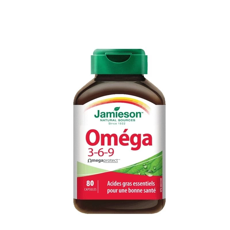 JAMIESON OMEGA 3-6-9 CAPS 80X