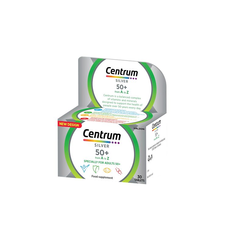 CENTRUM SILVER LUTEIN 50+ TBL , kompleks najboljih vitamina i minerala za osobe starije od pedeset godina