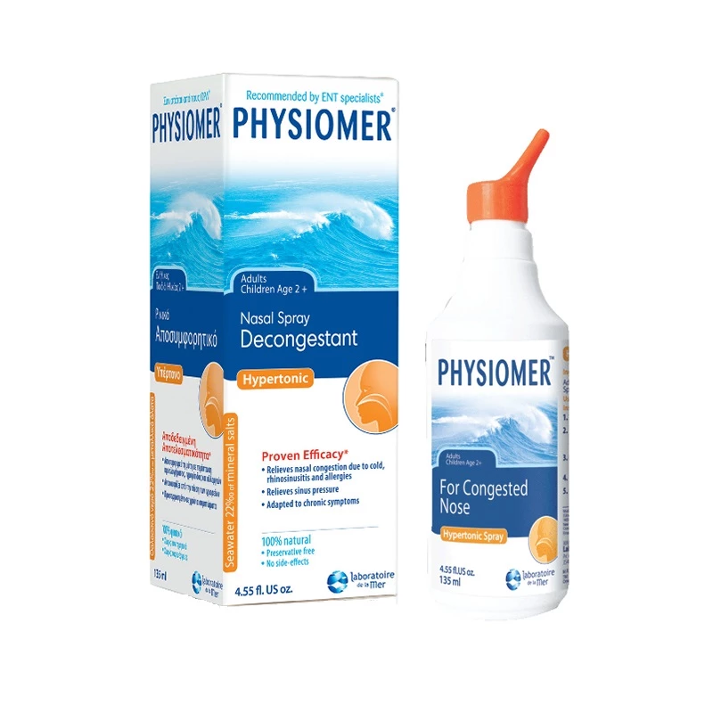 PHYSIOMER HYPERTONIC SPREJ ZA NOS 135ML