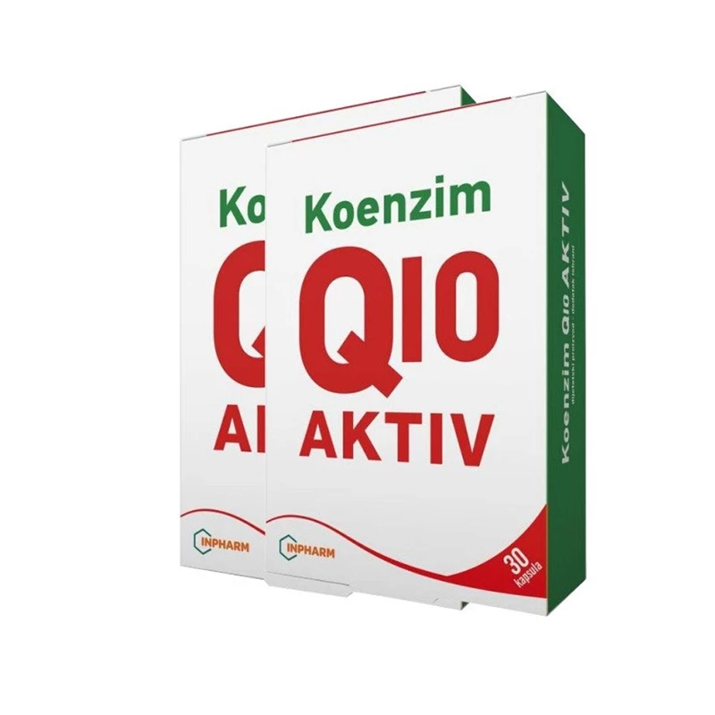 Koenzim q10 aktiv caps 30x duo pack inpharm