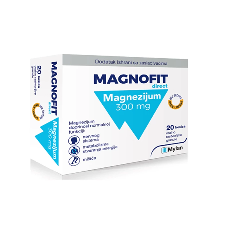 MAGNOFIT DIRECT KESICE 20X300MG