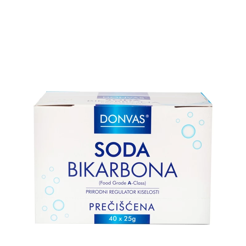 Donvas soda bikarbona kesice 40x25g