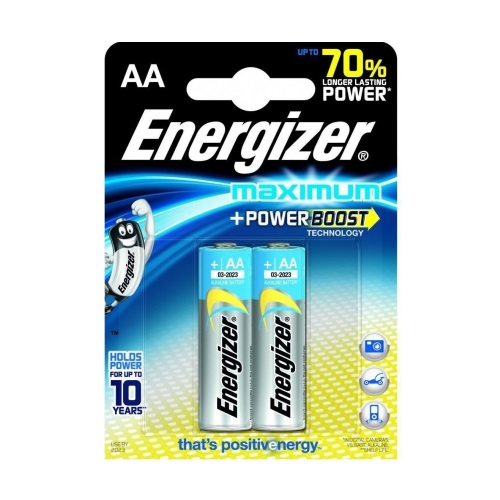 ENERGIZER alkalne baterije MAXIMUM LR6G, blister 2 kom, 25080