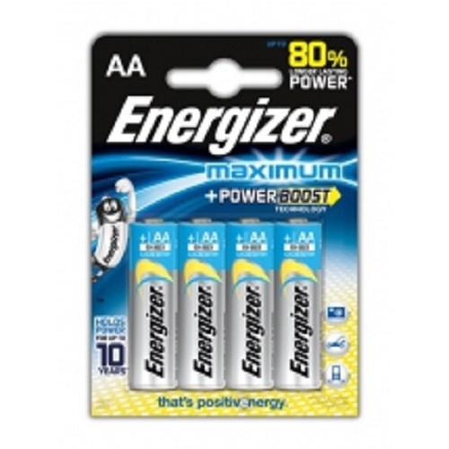 ENERGIZER baterija alkalna Maximum AA Al.LR6 blister 3+1KOM, 2594