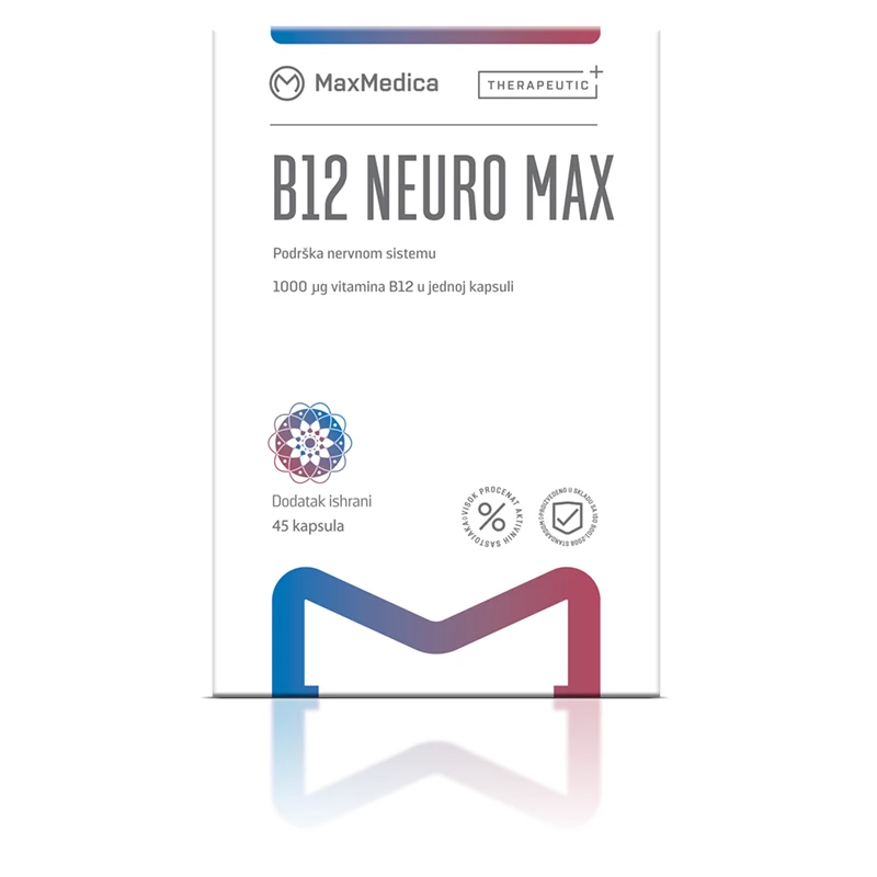 MAX MEDICA B12 NEURO MAX CAPS 30X