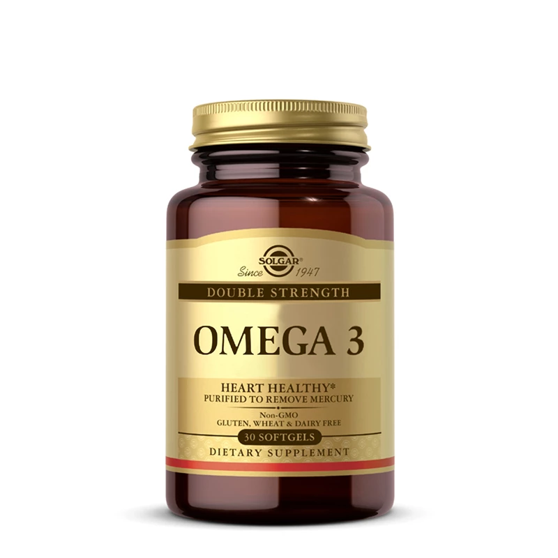 SOLGAR OMEGA 3 DOUBLE STRENGHT CAPS 30X, za zdravlje srca, mozga i očiju