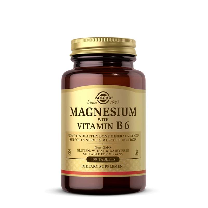 SOLGAR MAGNEZIJUM SA VITAMINOM B6 TBL 100X