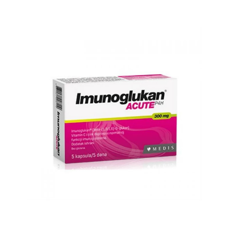 IMUNOGLUKAN P4H ACUTE CAPS 15X