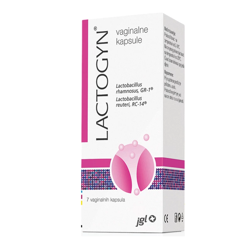 LACTOGYN VAGINALNE CAPS 7X