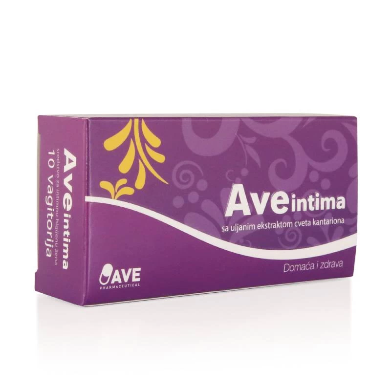 AVE INTIMA VAGINALETE 10X