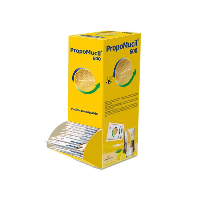 PROPOMUCIL KESICE 50X600MG