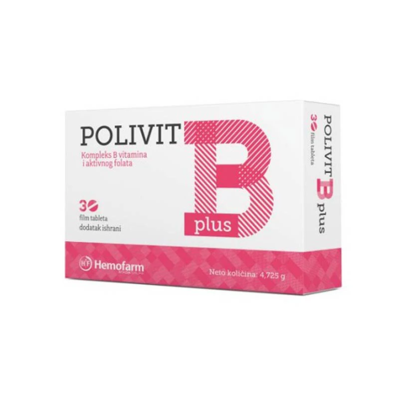 POLIVIT B PLUS FTBL 30X
U stanju već prisutne prehlade pomaže da se ona lakše prevaziđe i da simptomi traju kraće.