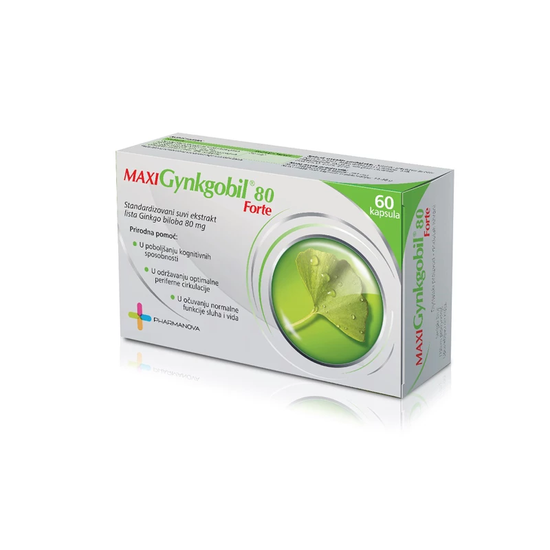 GYNKGOBIL MAXI FORTE CAPS 60X80MG