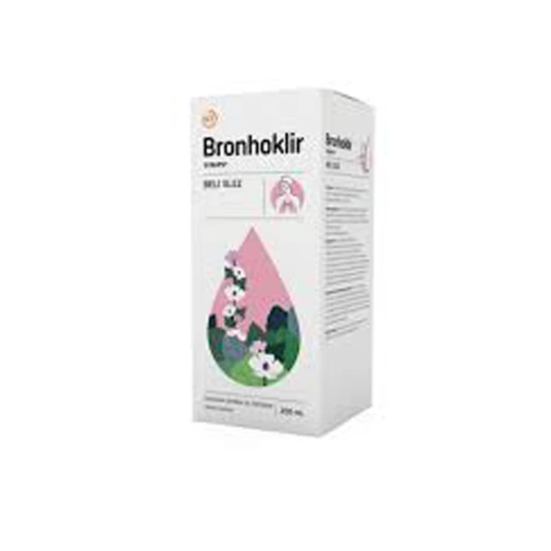 BRONHOKLIR SIRUP BELI SLEZ SUVI KASALJ 200ML