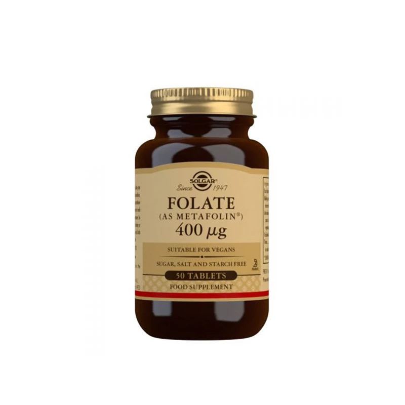 SOLGAR FOLAT TBL 50X400MCG