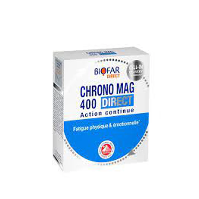 Biofar direct pulv chrono mag (mg time) 400mg 14x