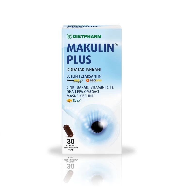 Dietpharm makulin plus caps 30x