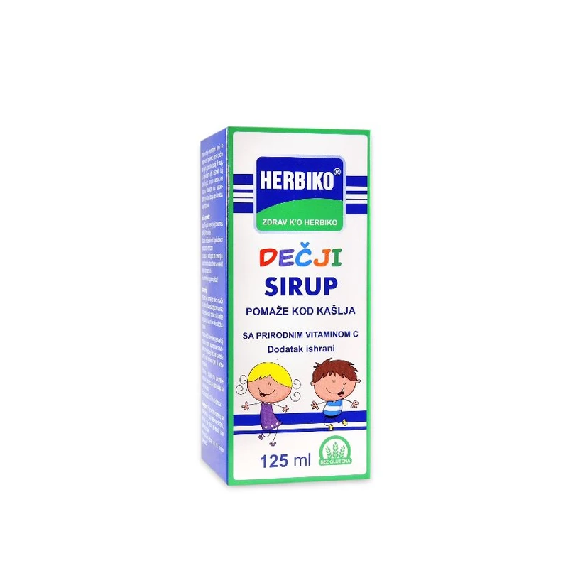 HERBIKO SIRUP ZA DECU 125ML