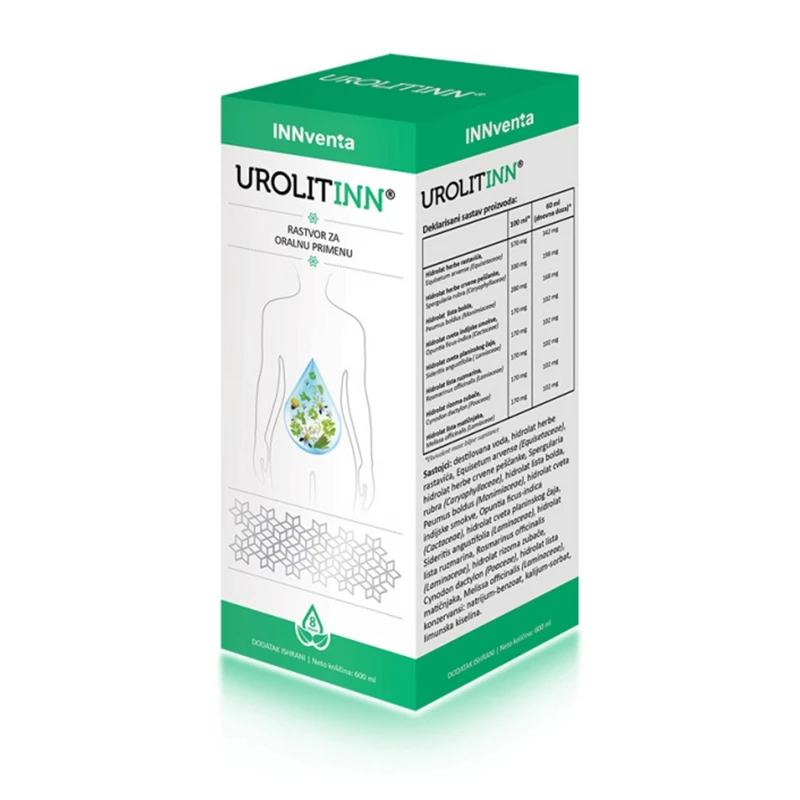 INNVENTA UROLITINN ORALNI RASTVOR 600ML