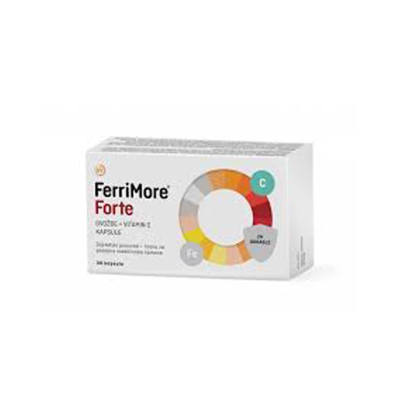 FERRIMORE FORTE 30/60MG CAPS 30X (FE+VIT.C)