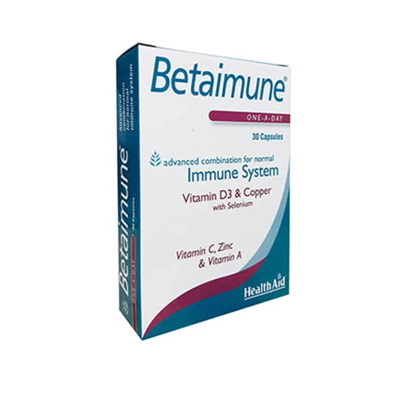 HEALTHAID BETAIMUNE SA ZASLADJIVACEM CAPS 30Xcaps 30x