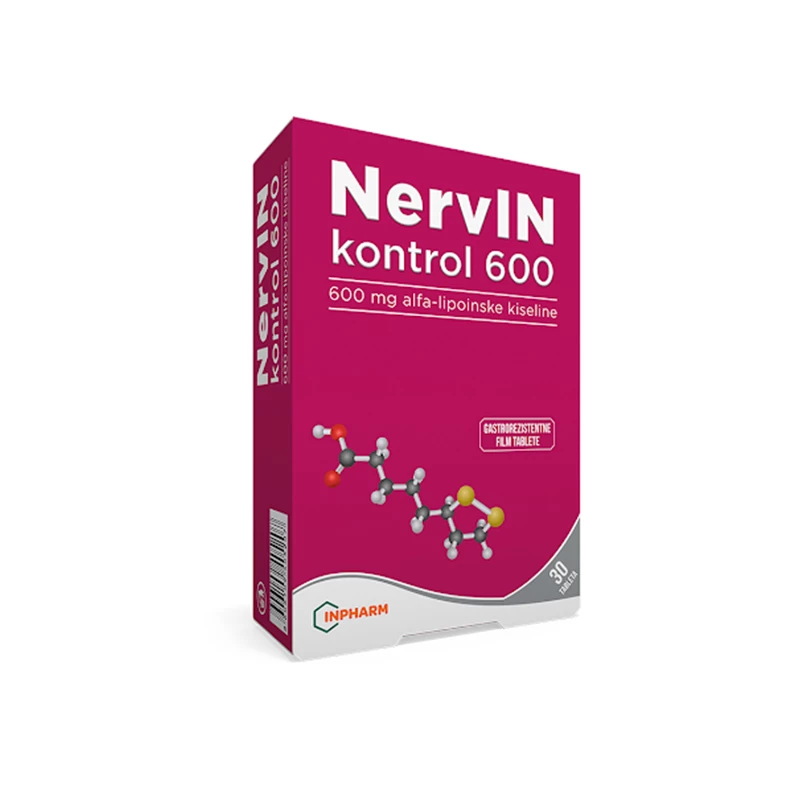 Nervin kontrol 600 tbl 30x